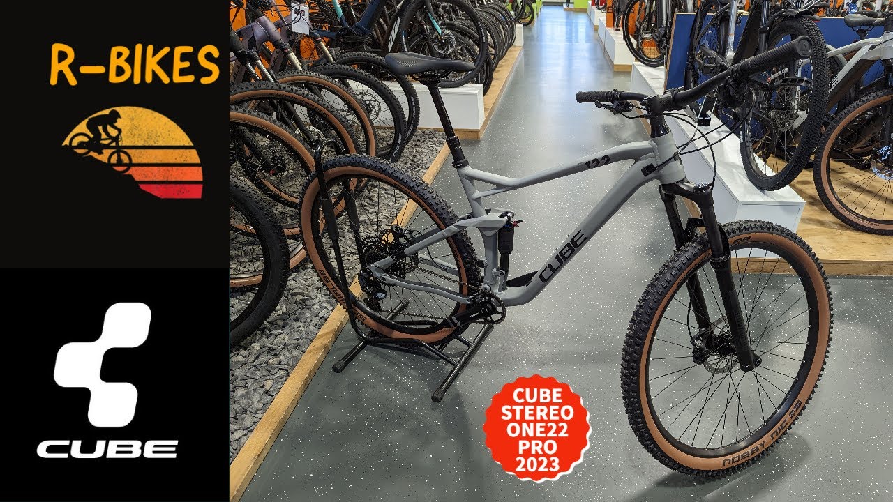 CUBE STEREO ONE22 PRO SWAMPGREY´N´BLACK 2023 WALK-AROUND REVIEW - YouTube