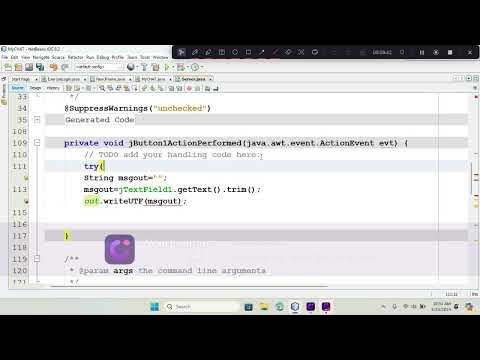 Implementing a Chat Application using Java Programming Language - YouTube