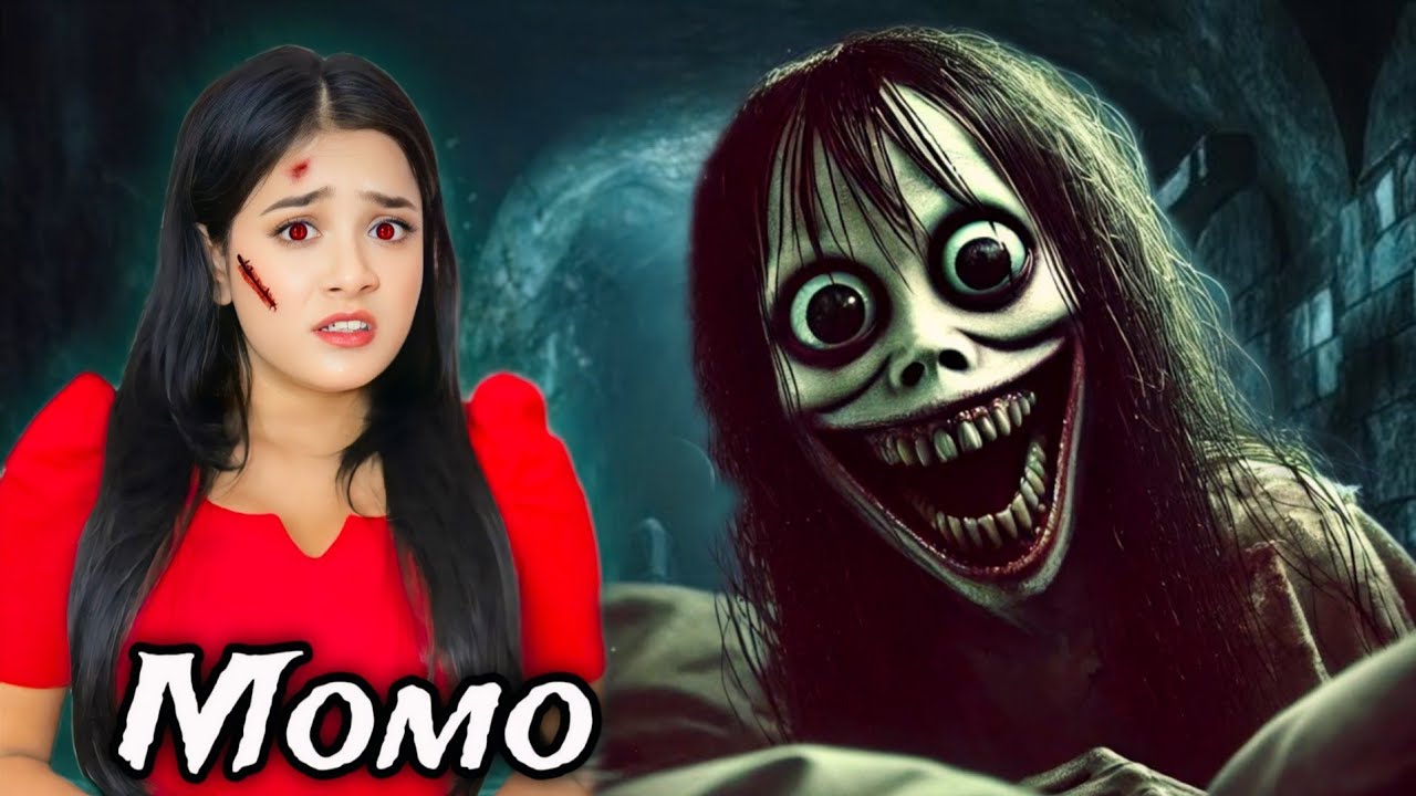 The HAUNTED MOMO Made Me *SCARED* 😰 OMG 💀 Nilanjana Dhar - YouTube