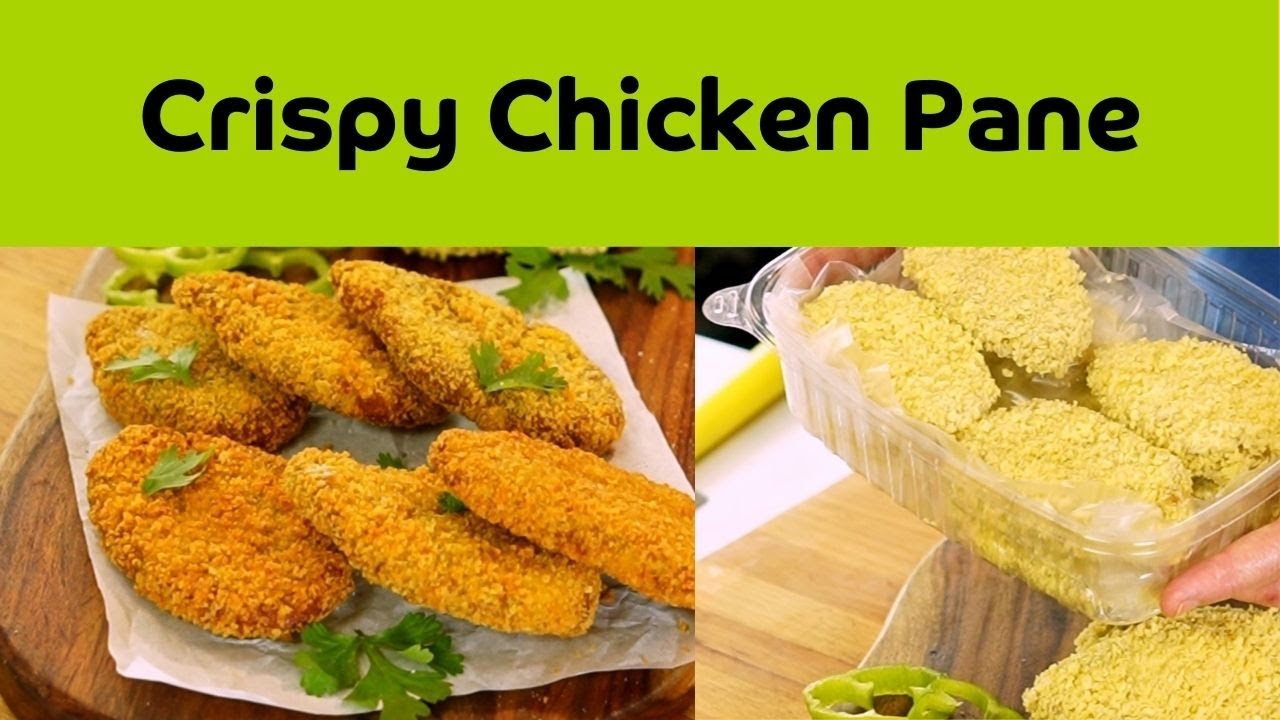 How to Make Delicious Homemade Crispy Chicken Pane - Easy Recipe ...