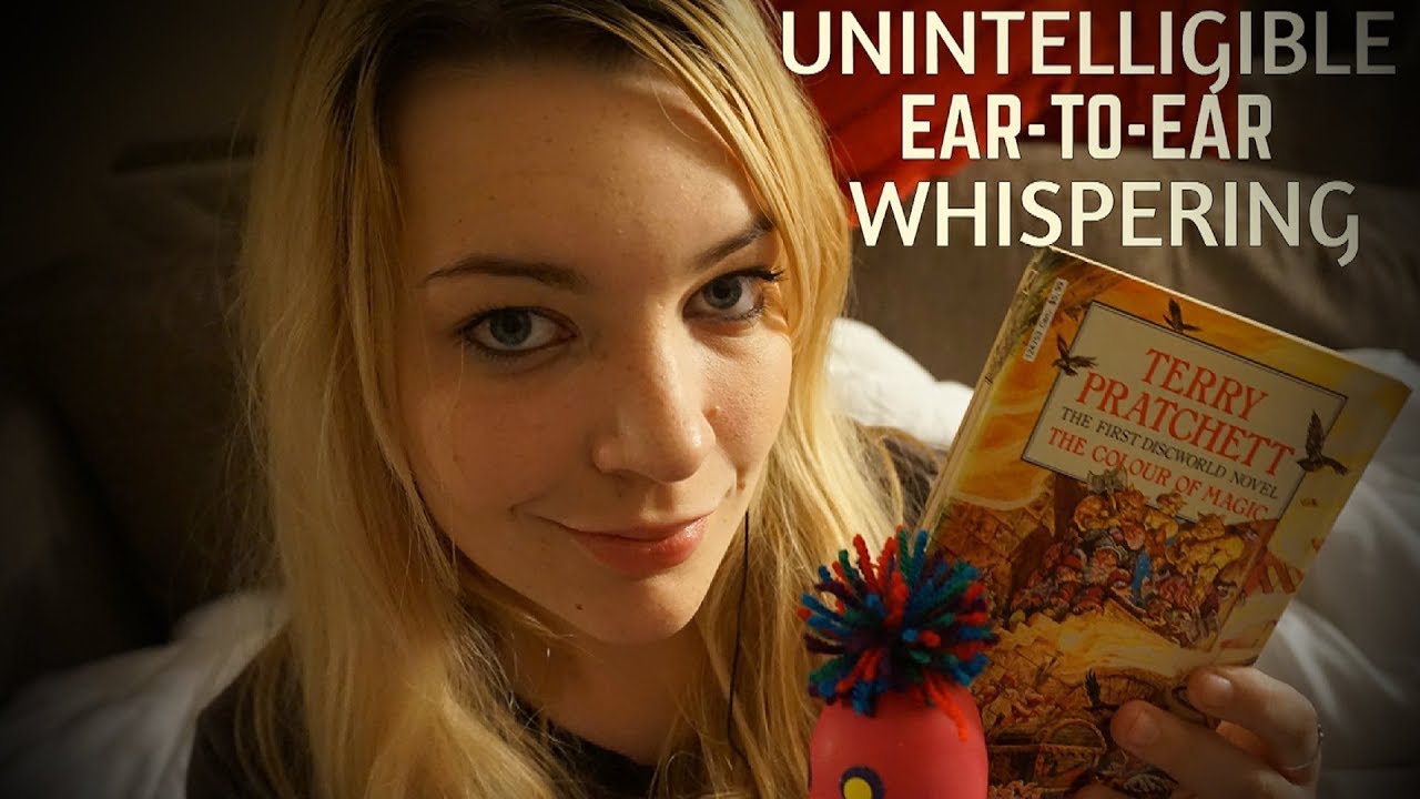 ASMR Unintelligible Whispering and Stress Ball - YouTube