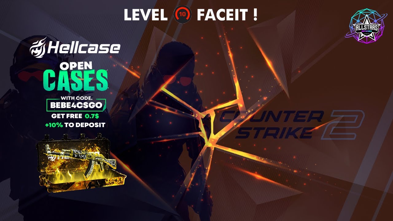 🔴LIVE CS2⭐allStars Network⭐FACEIT LEVEL 10 ! bebe4csgo pe HELLCASE !GIVEAWAY - YouTube