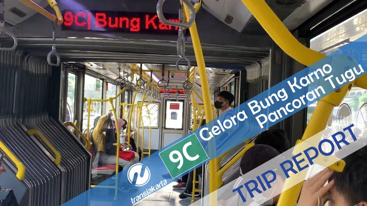 STRESS-FREE, LOW-COST TRAVEL TO PANCORAN | TransJakarta | 9C. Gelora ...