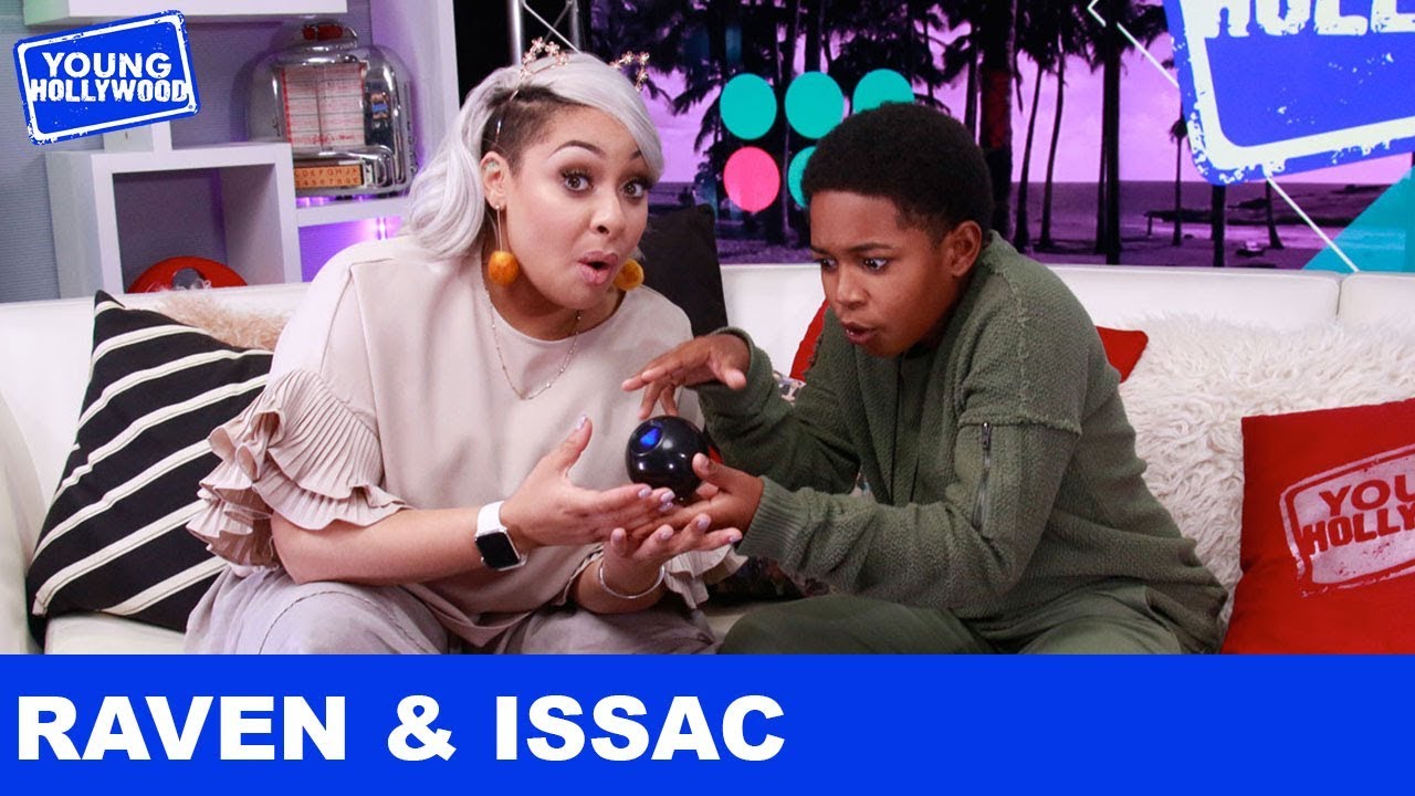 Raven-Symoné & Issac Ryan Brown: Magic 8 Ball Answers! - YouTube