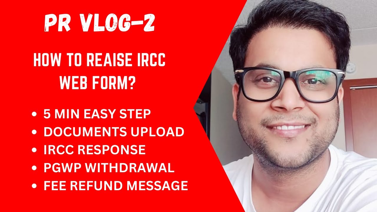 #PRVlog2 How to get full refund of pgwp e-application by raising IRCC ...