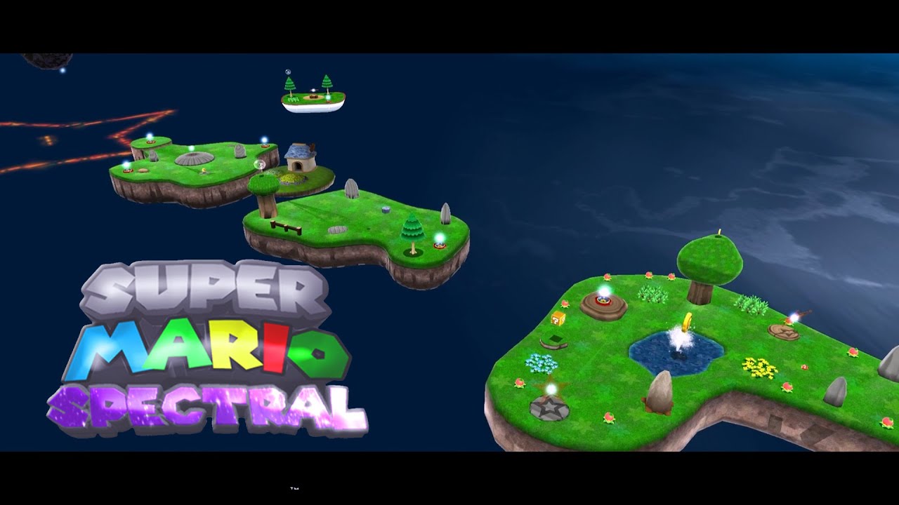Super Mario Spectral Preview: First Hubworld - YouTube