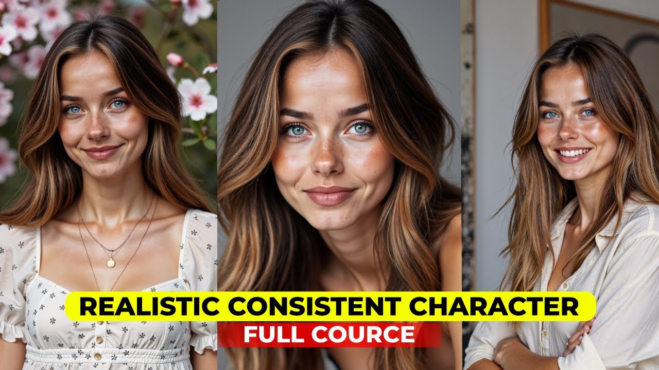 Create Consistent Characters in comfyui | Easy ComfyUI 10+ Workflows ...