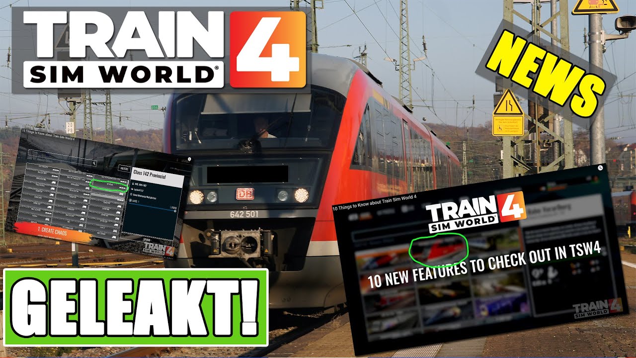 Train Sim World 4 | BR 642 | SIEMENS DESIRO Classic | NEUE deutsche ...