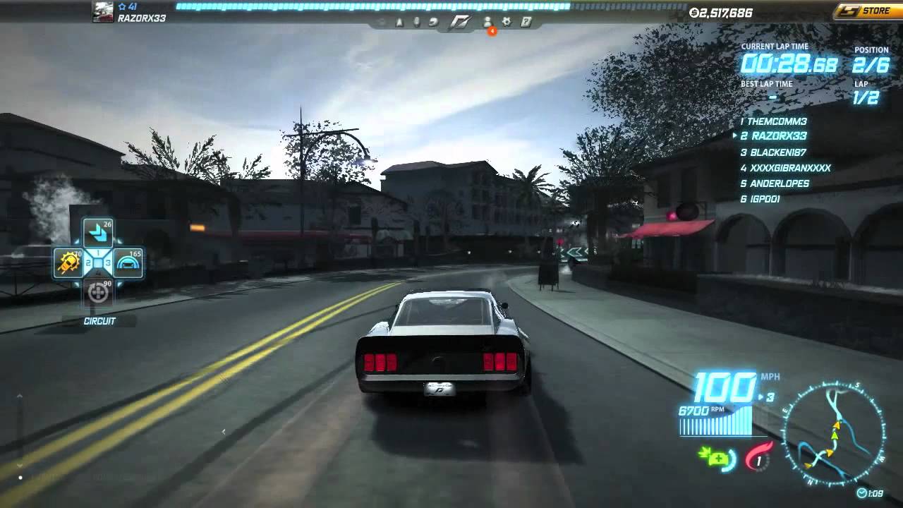 Need For Speed World: Ford Team Need For Speed Mustang RTR-X Part 1 ...
