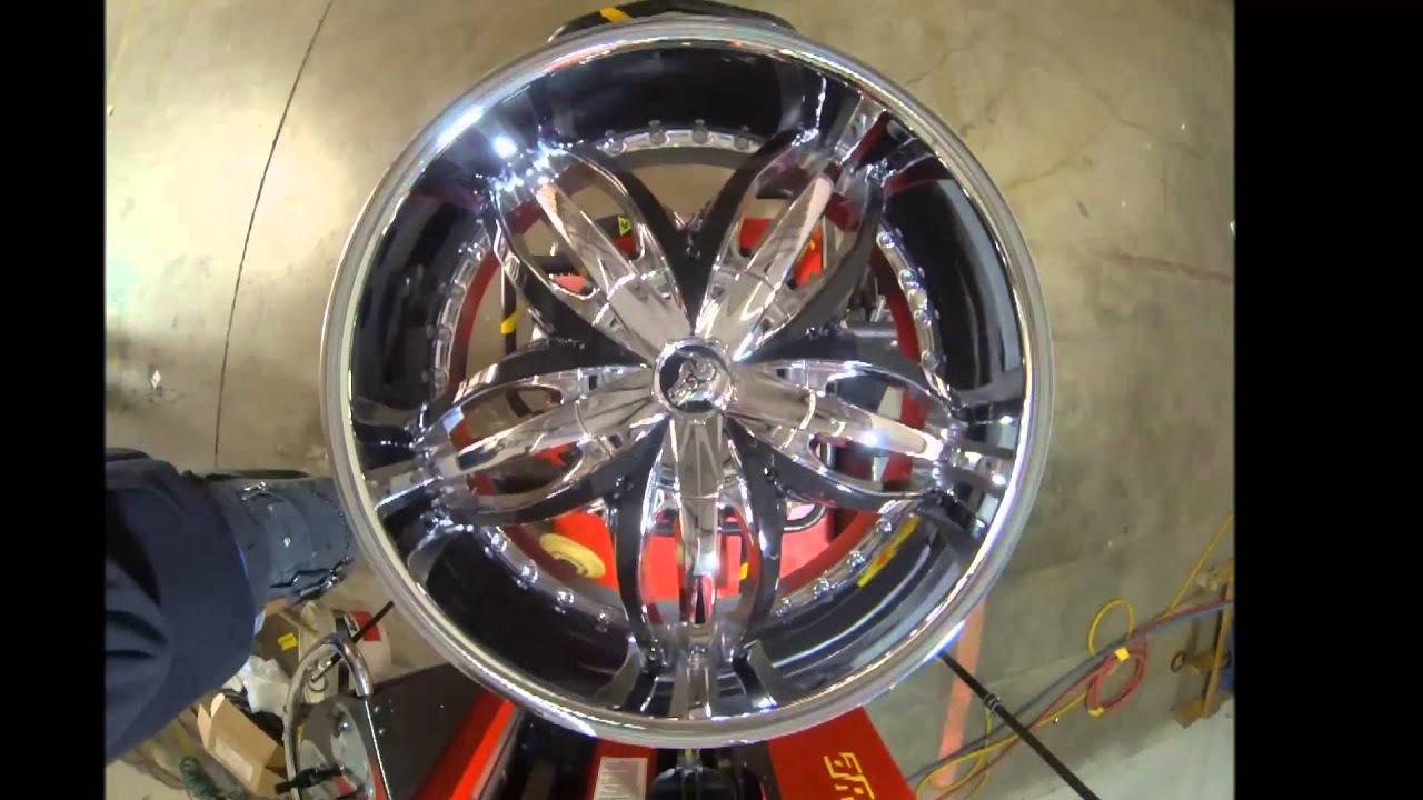 Diablo Wheels Angel Chrome Black Insert - YouTube