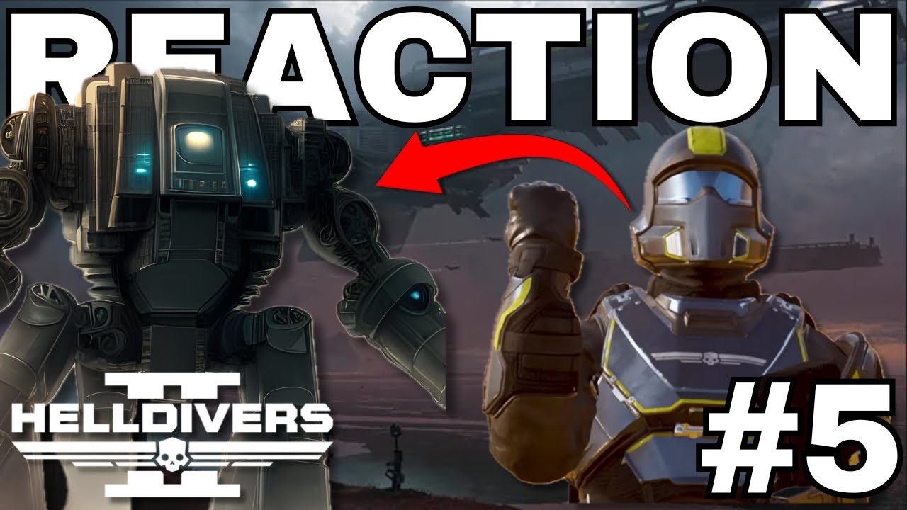 Helldivers 2 - Funny and WTF MOMENTS (REACTION) - YouTube