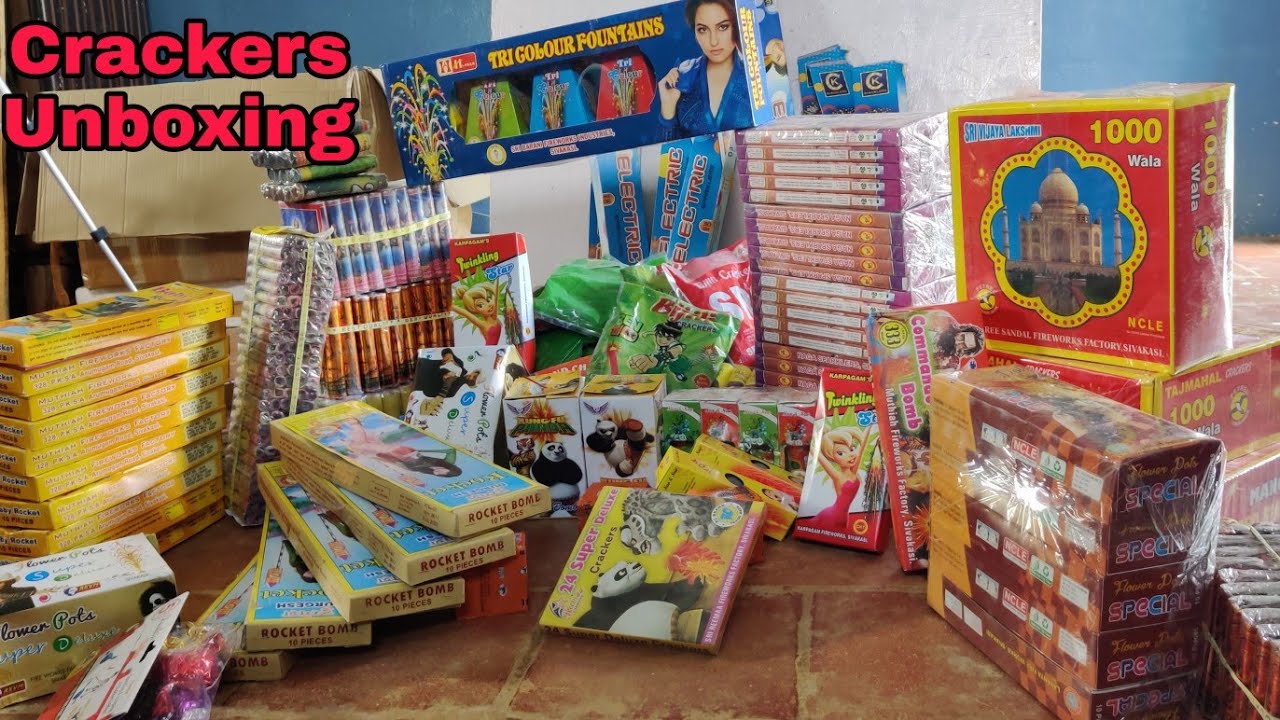 Sivakasi Crackers unboxing - YouTube