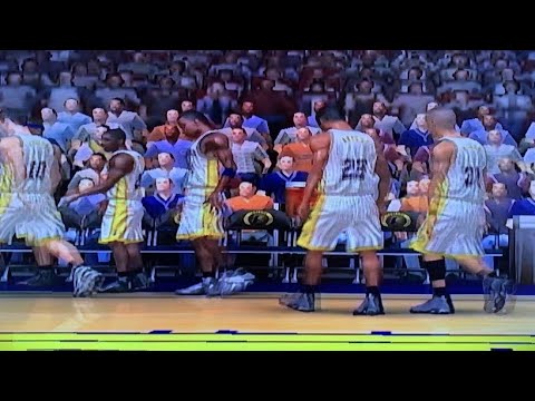 NBA LIVE 06 2003-04 Lakers vs 2003-04 Pacers - YouTube