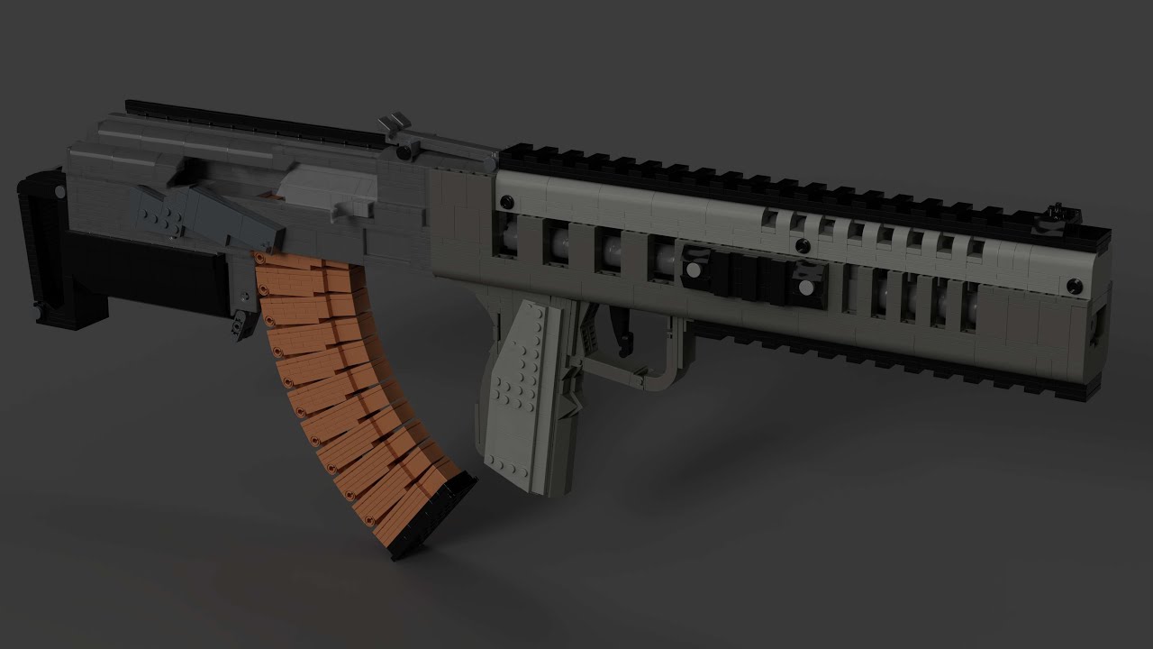 Custom Lego Gun MOC: Spikes X1S AK Chassis [Livestream Build Pt.1 ...