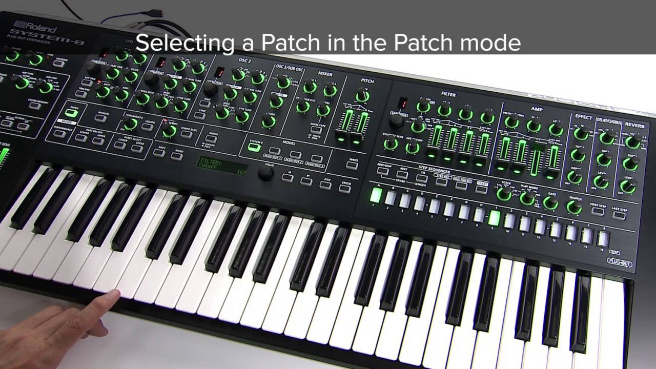 SYSTEM-8 Quick Start 05 “To Select and Save a Patch” - YouTube