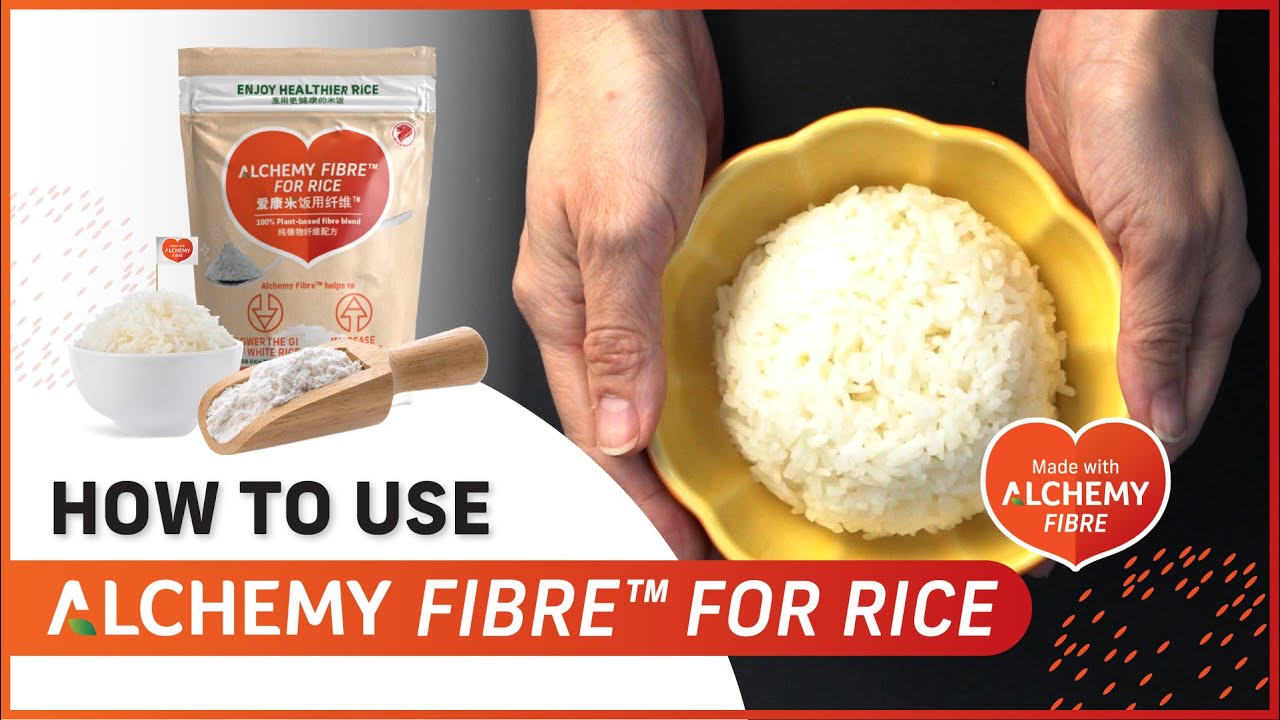 How to use Alchemy Fibre™ For Rice - YouTube