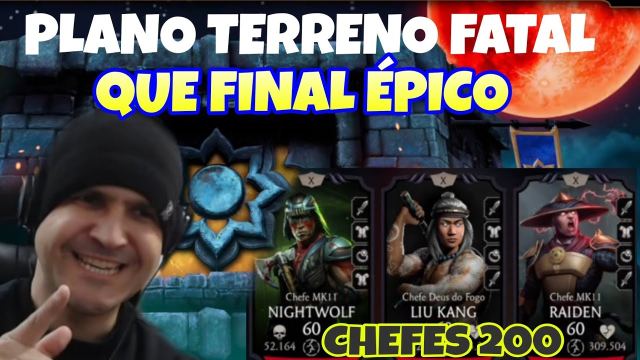 FINAL INSANO! Chefes 200 - Finalizando a Torre do Plano Terreno Fatal ...