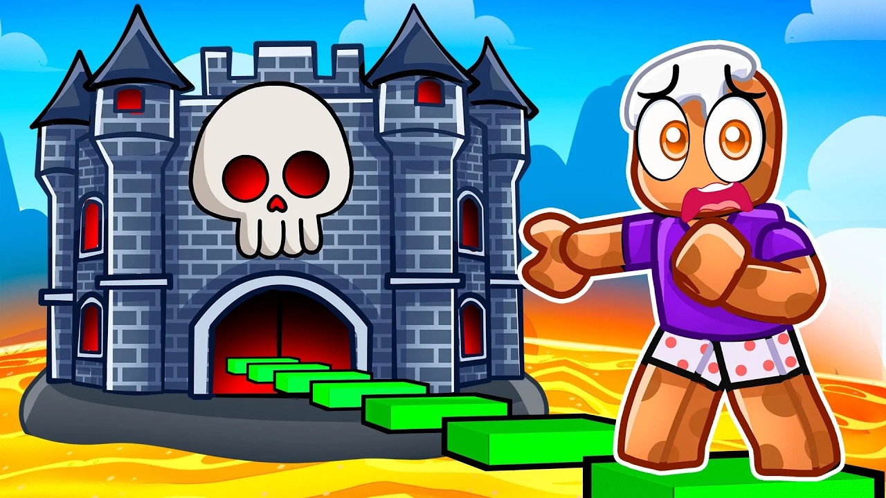 what's inside the evil castle fortress in roblox? - YouTube