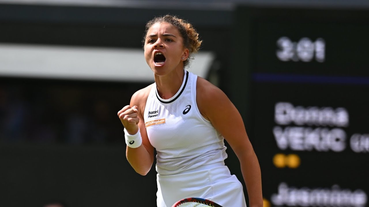 Jasmine Paolini vence Donna Vekic e avança a final de Wimbledon - YouTube