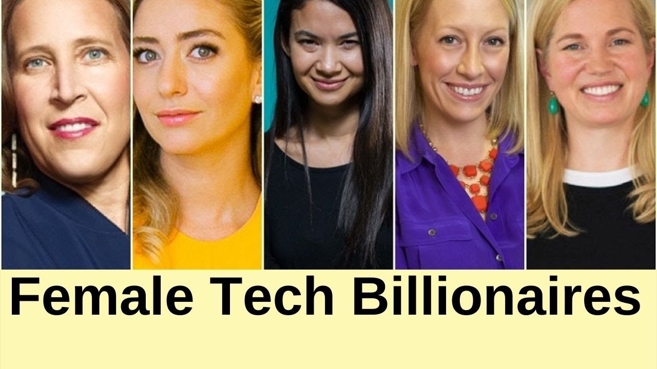 Female Tech Billionaires #billionaire #technology #tech #womenintech # ...
