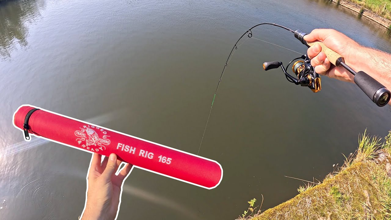 Introducing the FISH RIG 165 - Ultra Light Compact Fishing Rod! - YouTube