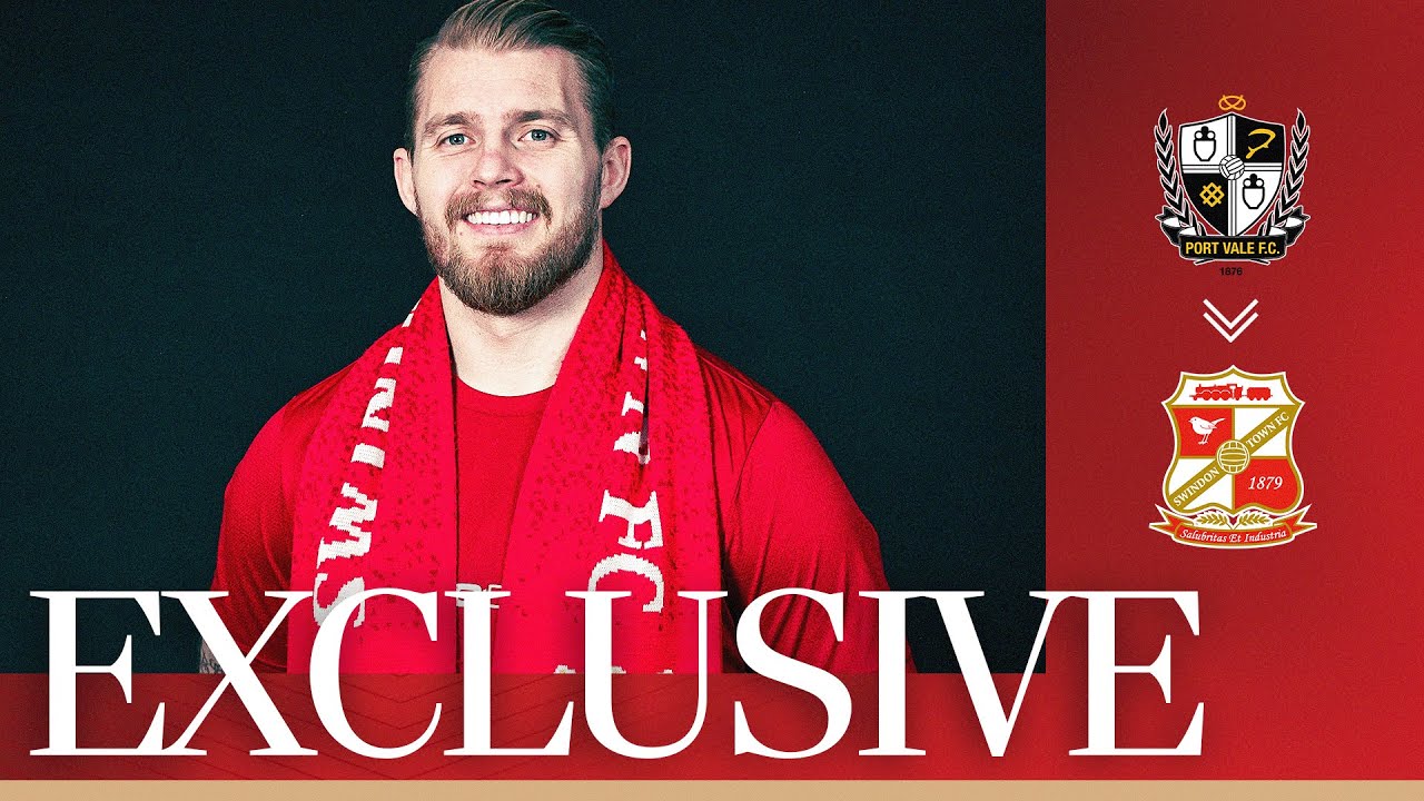 Connor Ripley's first interview as a Swindon Town player - YouTube