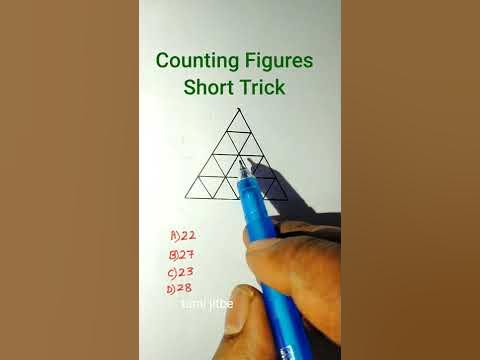 Counting Figures Triangles| Counting Figures Reasoning Shortcuts Tricks| Triangle Counting |# ...