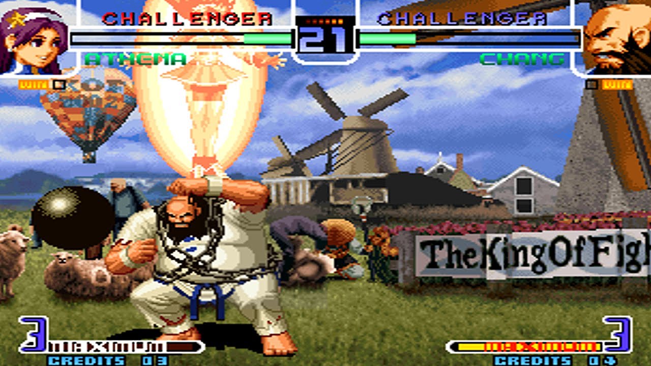 [TAS] KOF 2002 Magic Plus II - Athena vs Chang - YouTube