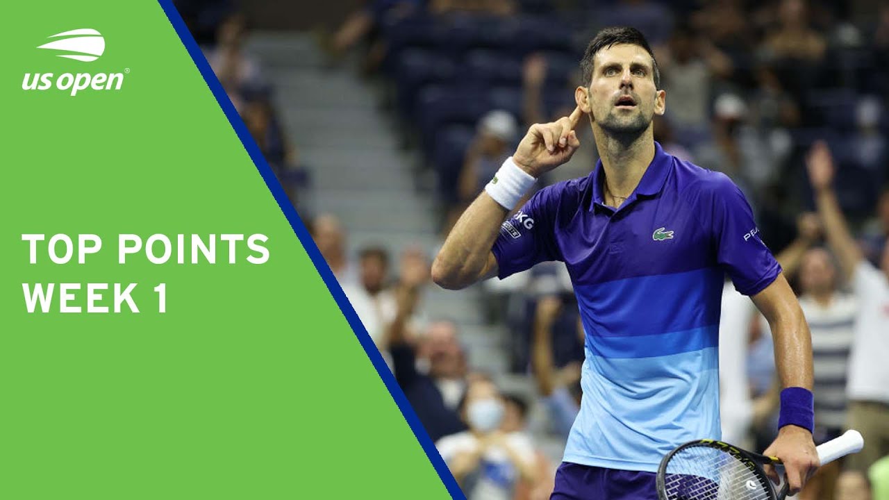 Top Points From Week 1 | 2021 US Open - YouTube