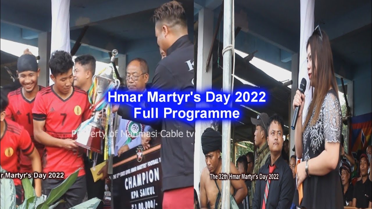 Hmar Martyr's Day 2022 Full Programme - YouTube