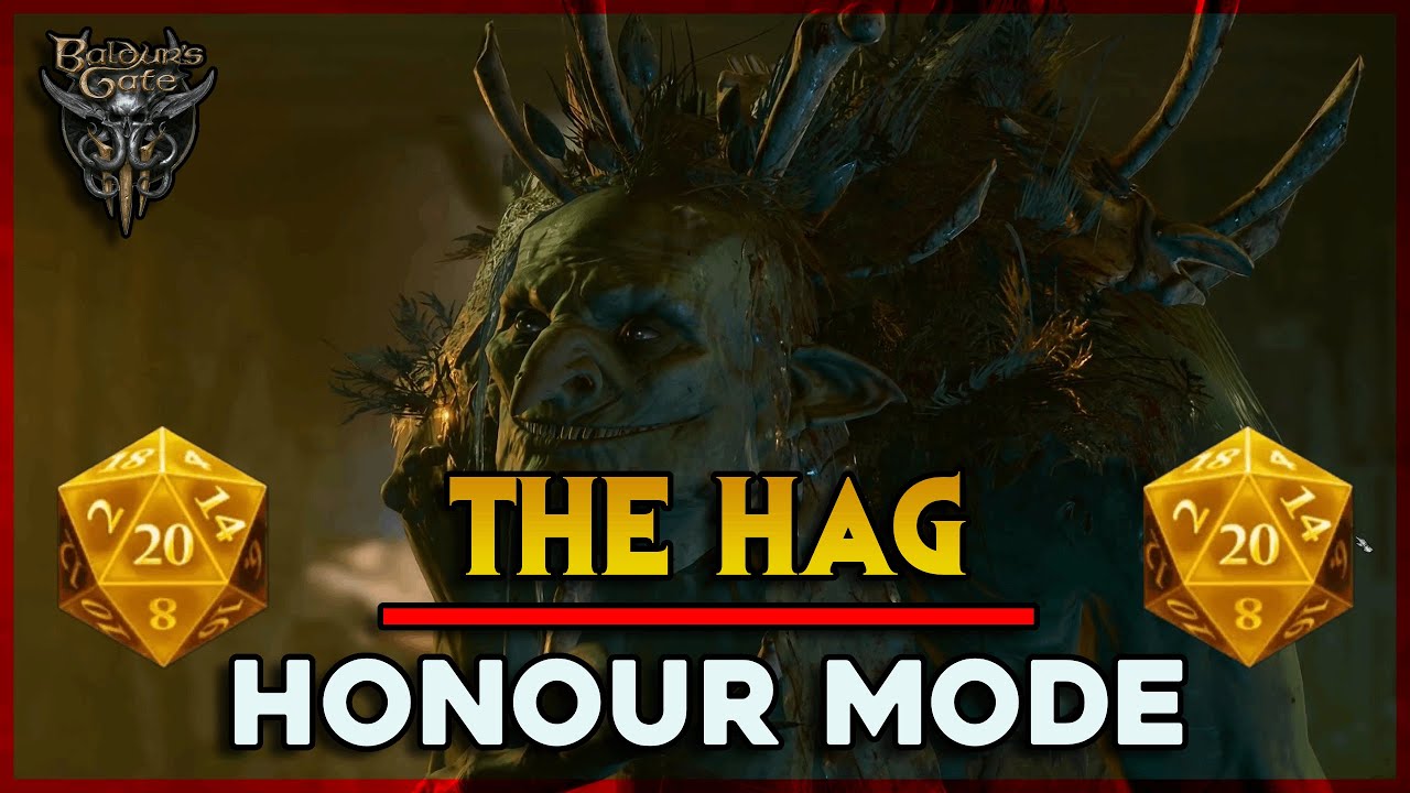 The Hag Act 3 Fight Honour Mode - Baldur's Gate 3 - YouTube