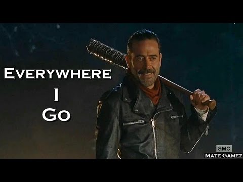 The Walking Dead | Negan's Entrance | Everywhere I Go (Music Video ...