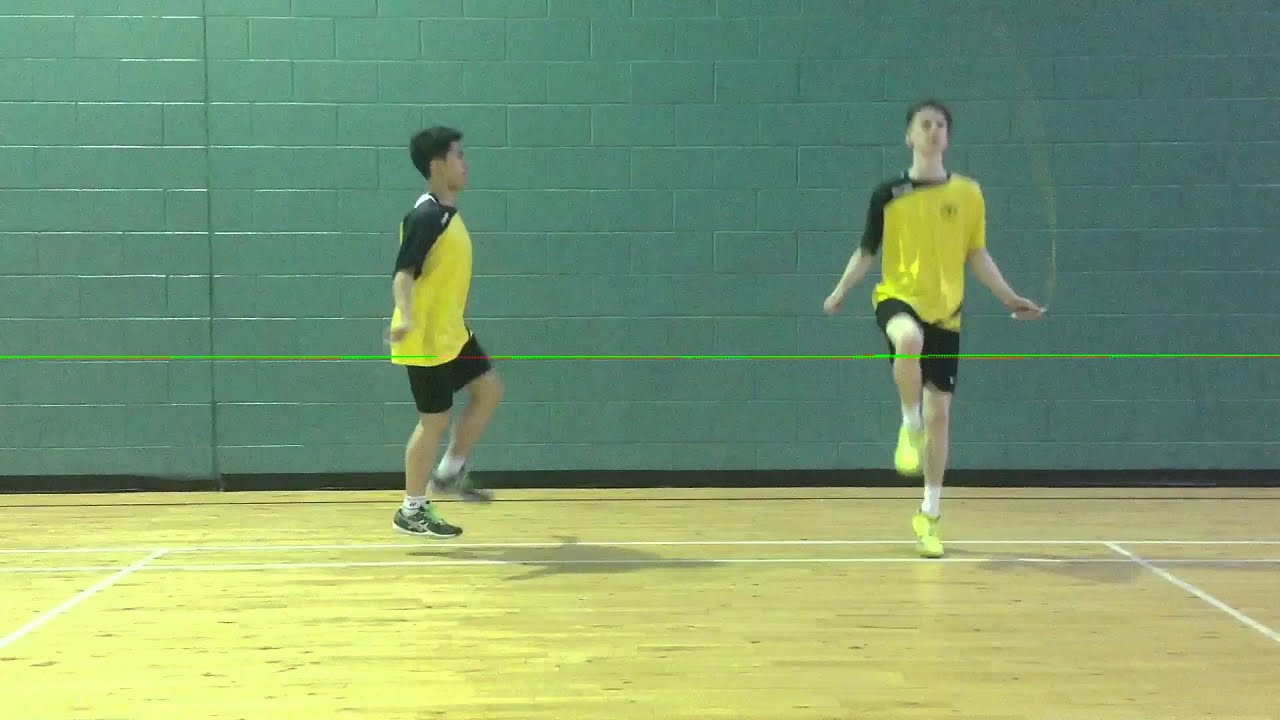 Badminton Team Skipping Techniques - YouTube