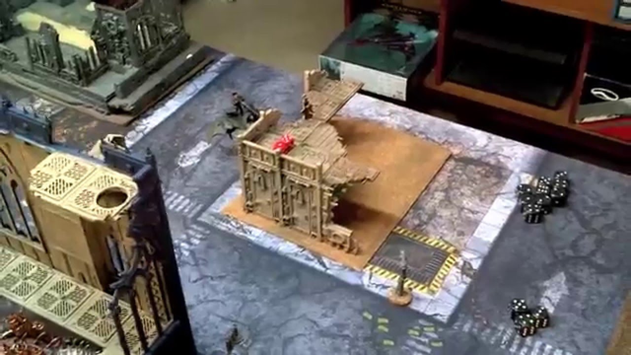 Warhammer 40k Battle Report 7th Dark Eldar vs Chaos Space Marines and ...