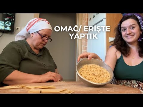 OMAČ/ Erişte Yapıyoruz! Annem'den Kara Kaşlı Yar performansı 😍🎤