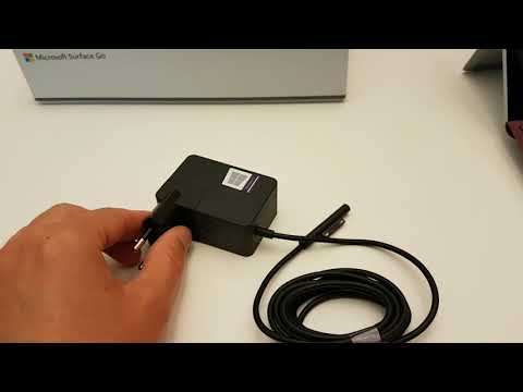 NEW Surface Go Power Brick close up - YouTube