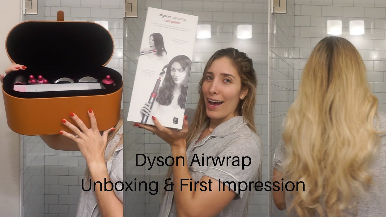 Dyson Airwrap unboxing and first use: dazed and confused - YouTube