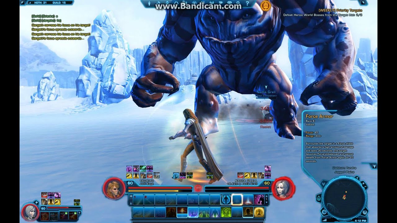 Swtor - Jedi Consular - Gargath - Hoth - YouTube