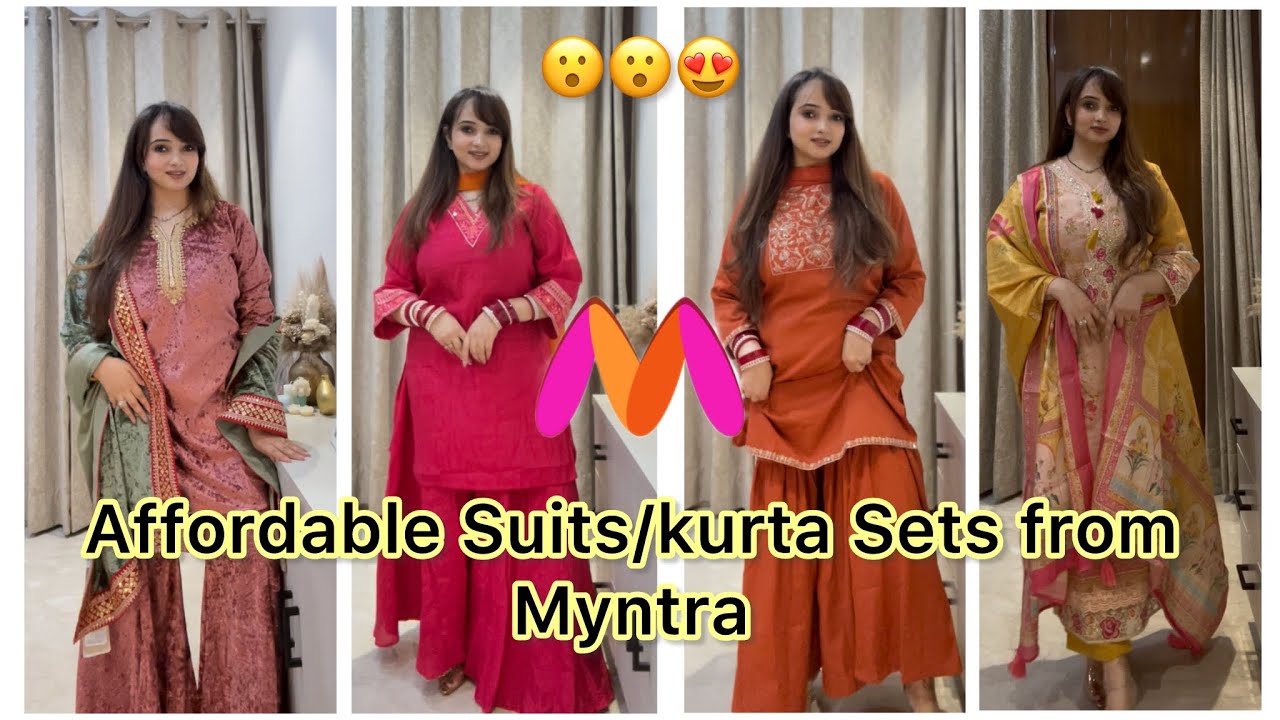 Myntra Winter Suit Collection: My Top Favourites! 😍 ️ ️ Best Ethenic ...