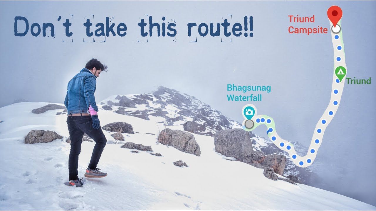 Triund Trek Winters 2020 | Bhagsunag Waterfall | Mcleodganj trip| Most ...