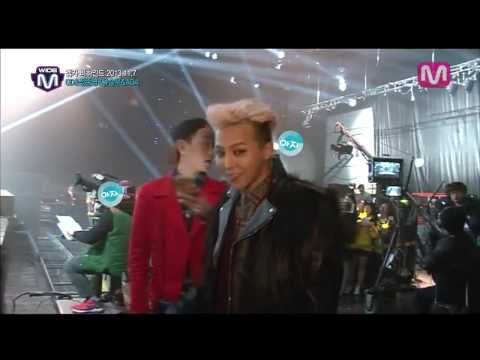 [ENGSUB] GD & Jeong Jun Young preparing for the stage of Mcountdown