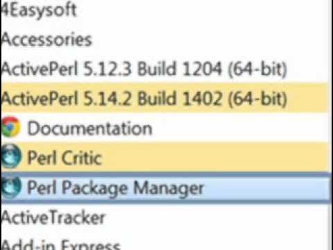 How to install Bioperl in window 7 - YouTube