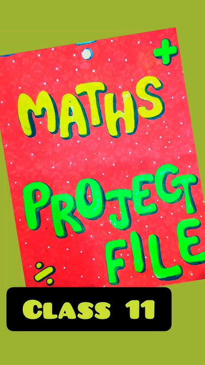 Class 11 Maths Project file on Trigonometric functions || project file for class 11 #class11 # ...
