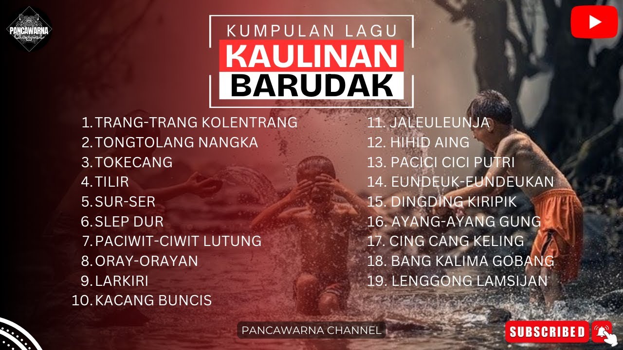 LAGU KAULINAN BARUDAK JAWA BARAT - YouTube