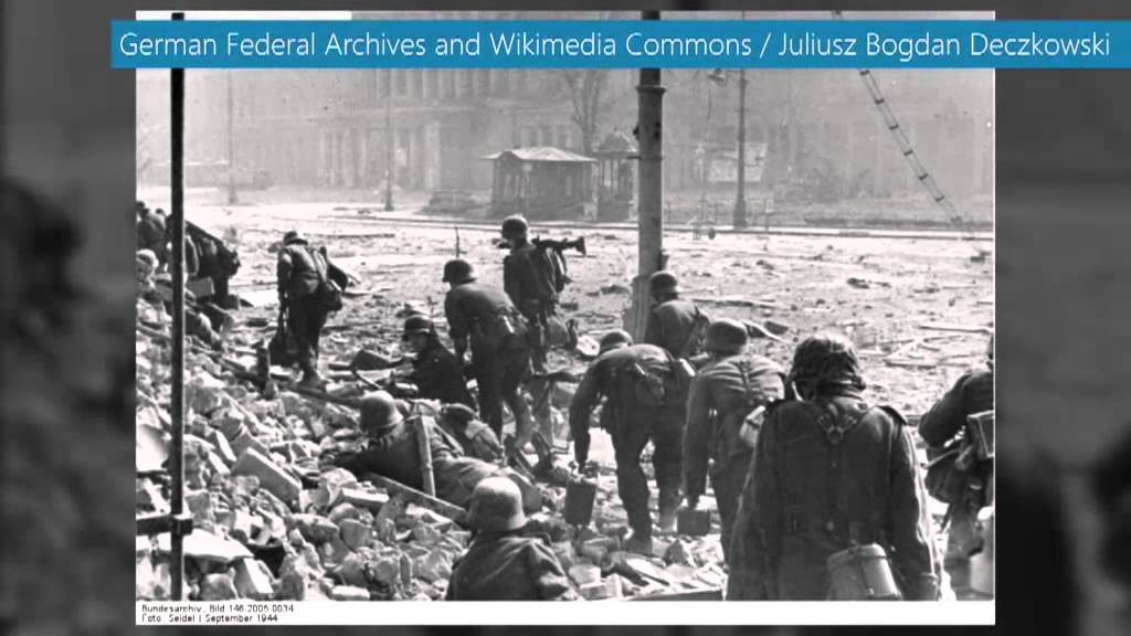 Warsaw Uprising footage enhanced for documentary - YouTube