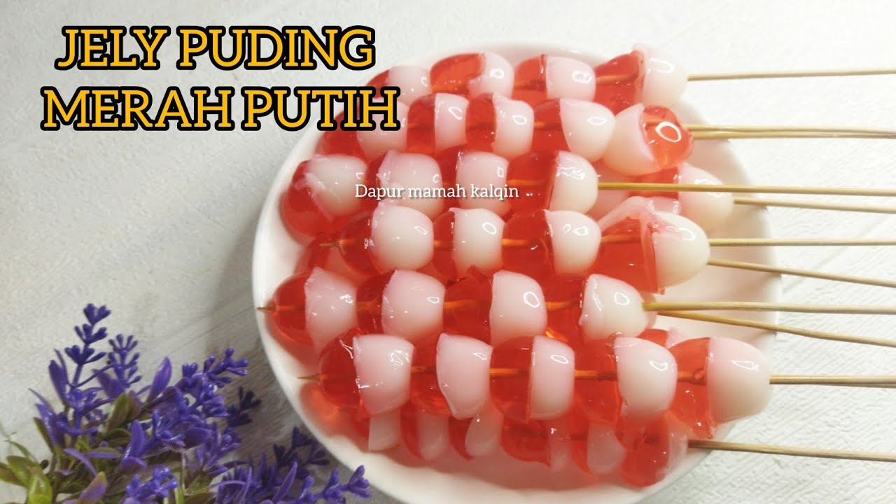 RESEP PUDING MERAH PUTIH |KREASI PUDING KEMERDEKAAN HUT RI - YouTube