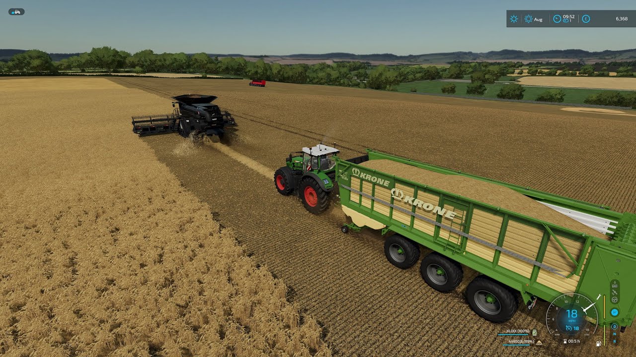 FS22 Calmsden Farm 2 * Episode 2 * Barley Harvest, Straw Storage ...