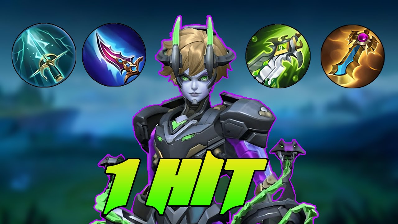 BRUTAL DAMAGE💀FINALLY PERFECT 1 HIT BUILD DYRROTH | MLBB - YouTube