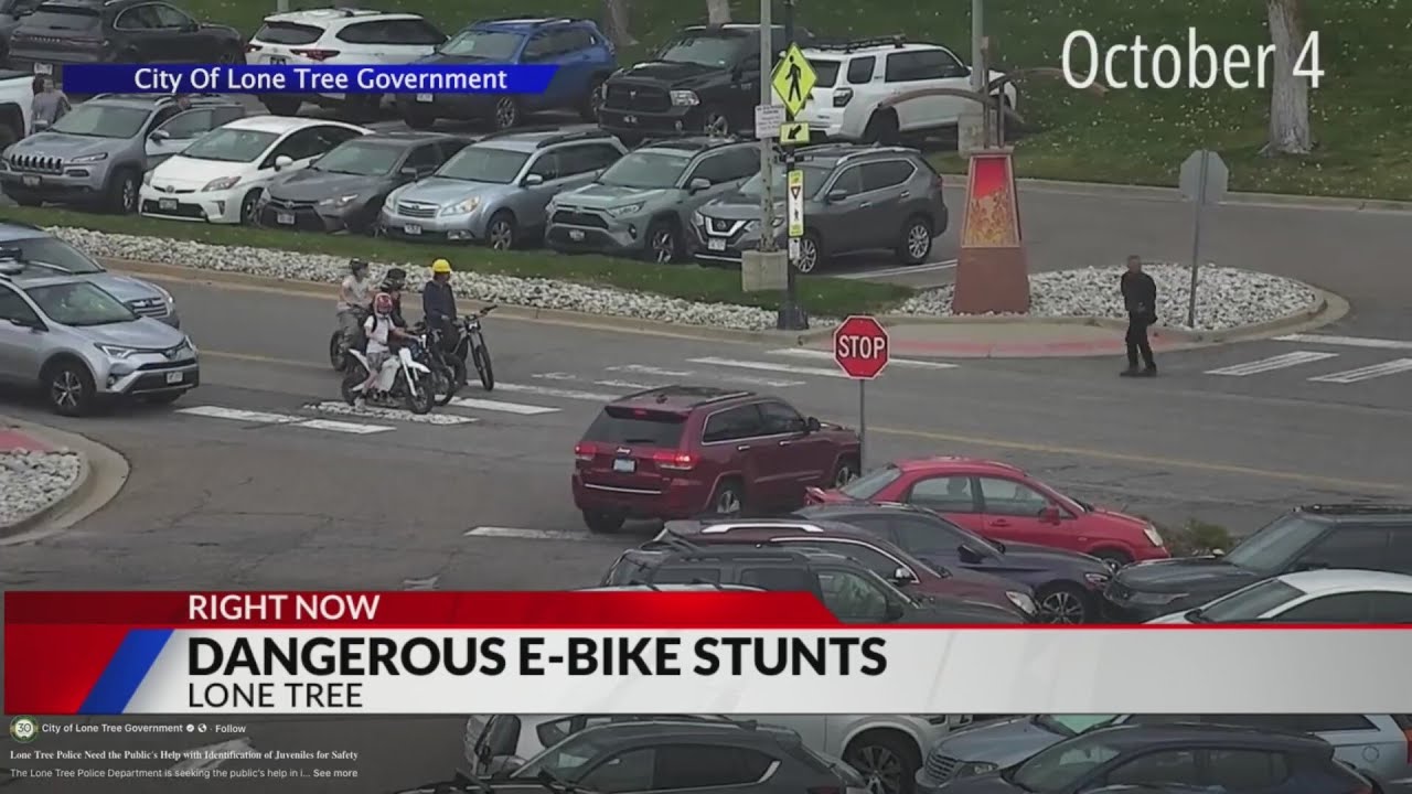 Lone Tree Police need help identifying e-bike riders - YouTube