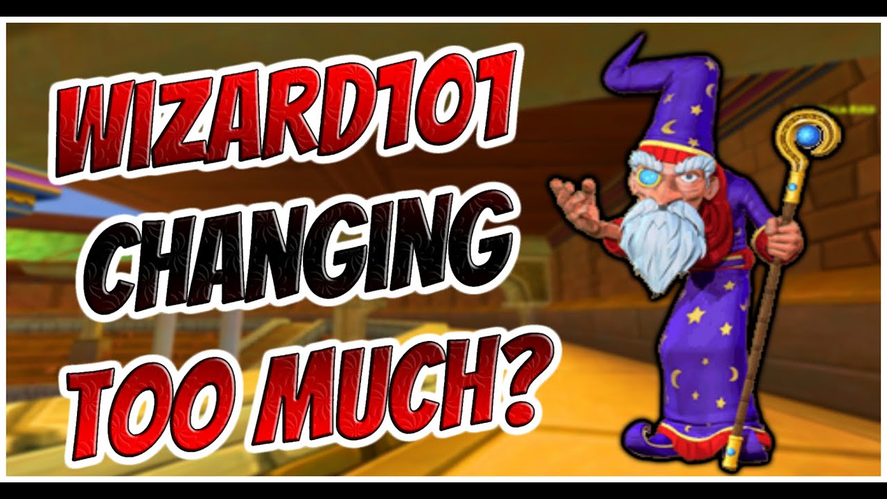 Is Wizard101 Changing TOO Much? - YouTube